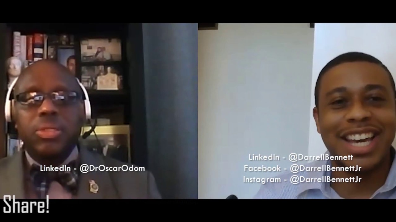 Former NYPD Deputy Commissioner, Dr. Oscar Odom III, talks about the ...
