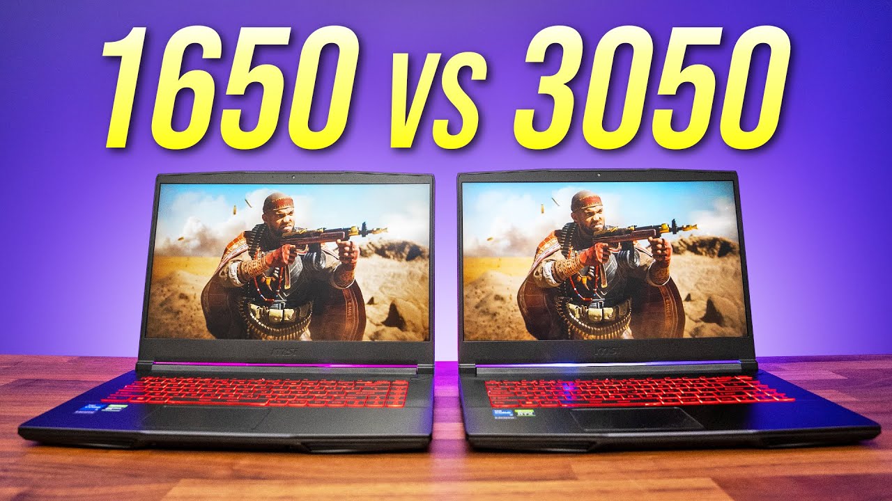 GTX 1650 Vs RTX 3050 DON T Buy A 1650 Gaming Laptop YouTube