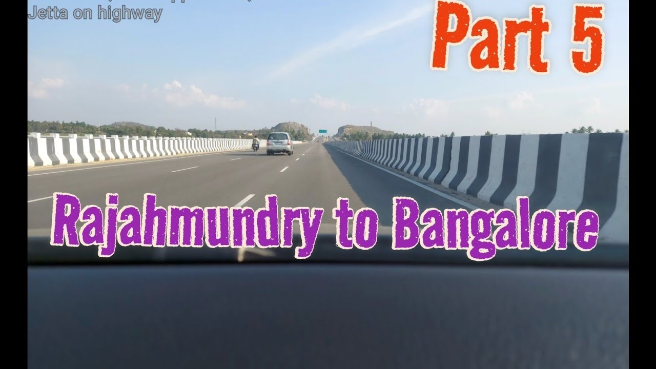 Rajahmundry to Bangalore by road part 5 | NH16 highway journey | VW ...