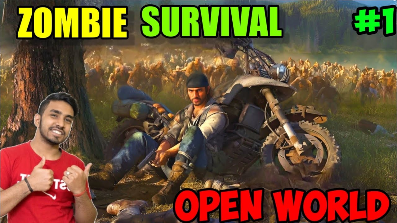 The Zombies Are Scary ! Days Gone Full Gameplay | BEST HORROR GAMES # ...
