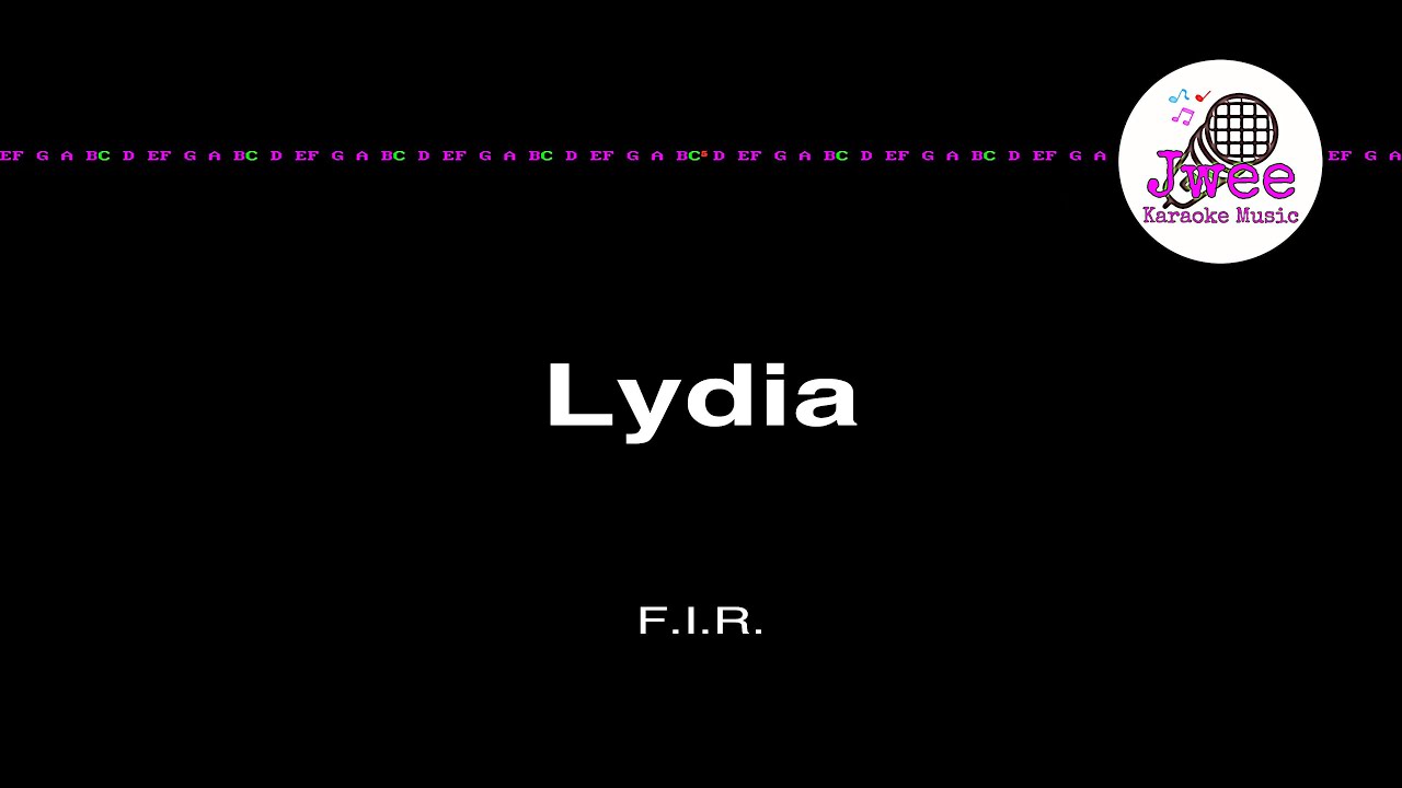 F.I.R. 飞儿乐队 《Lydia》 Pinyin Lyrics 动态拼音歌词 4k - YouTube