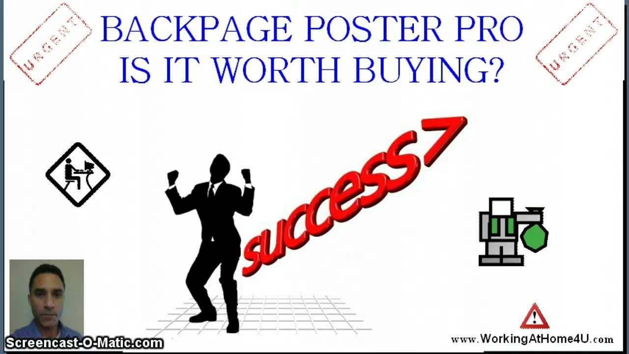 Backpage Poster Pro Review - Should You Buy Backpage Poster Pro? - YouTube