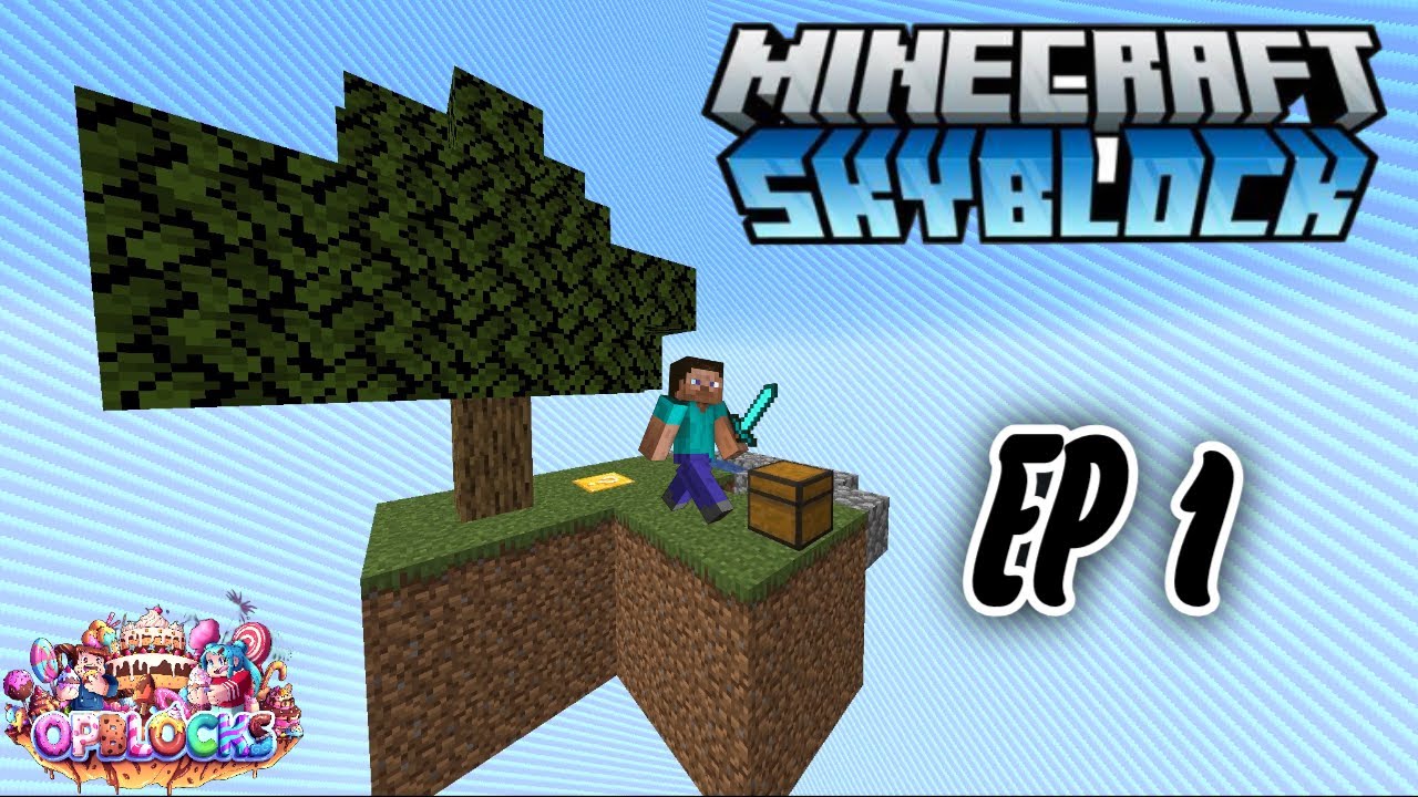 The Best Start To Minecraft Skyblock (EP1) - YouTube