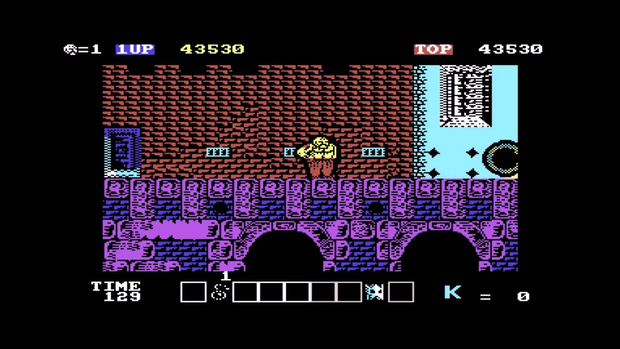 Lukozer Retro Game Review 013 - Karnov - Commodore 64 - YouTube