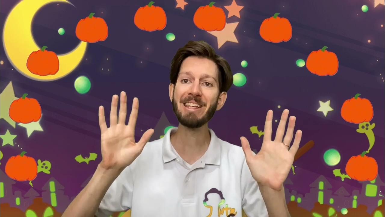 Halloween song 10 Little Pumpkins | 英語の歌 ハロウィン 10このちいさいなかぼちゃ - YouTube