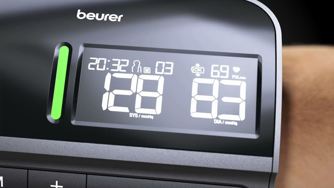 Beurer BM 81 EasyLock Upper Arm Blood Pressure Monitor - YouTube