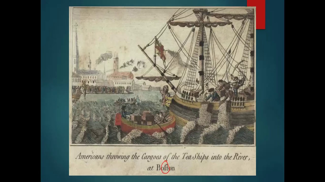 Boston Tea Party and Intolerable Acts - YouTube