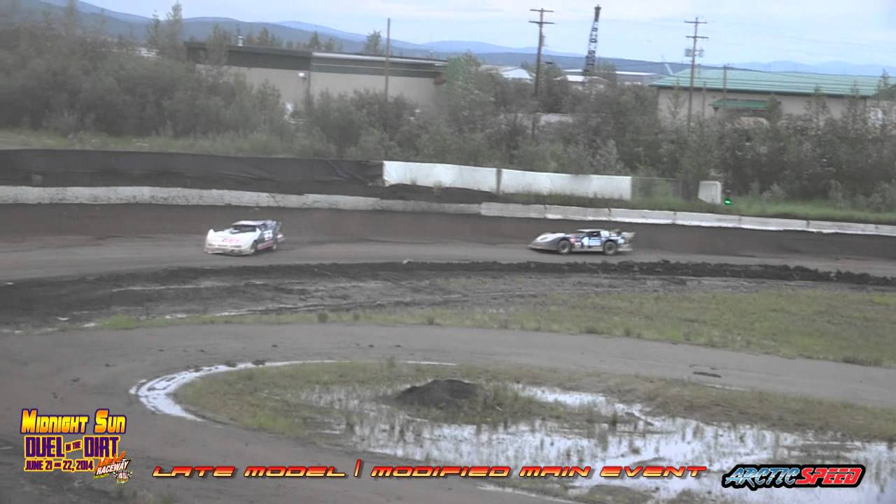 Mitchell Raceway Midnight Sun Late Model / Mod Main Event - YouTube