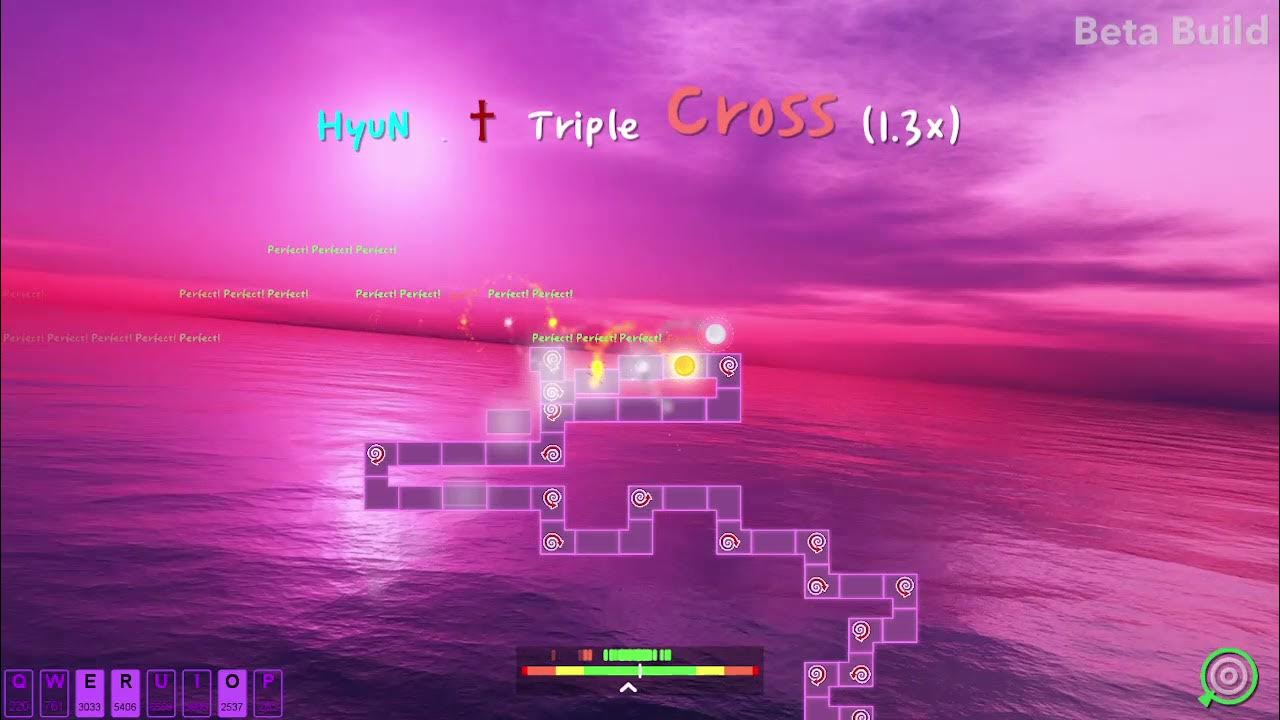 Triple Cross 1.3x (Adofai Custom) - YouTube