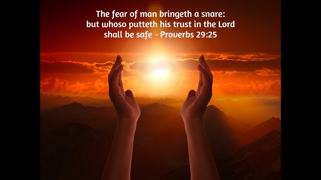 Proverbs 29:25 - YouTube