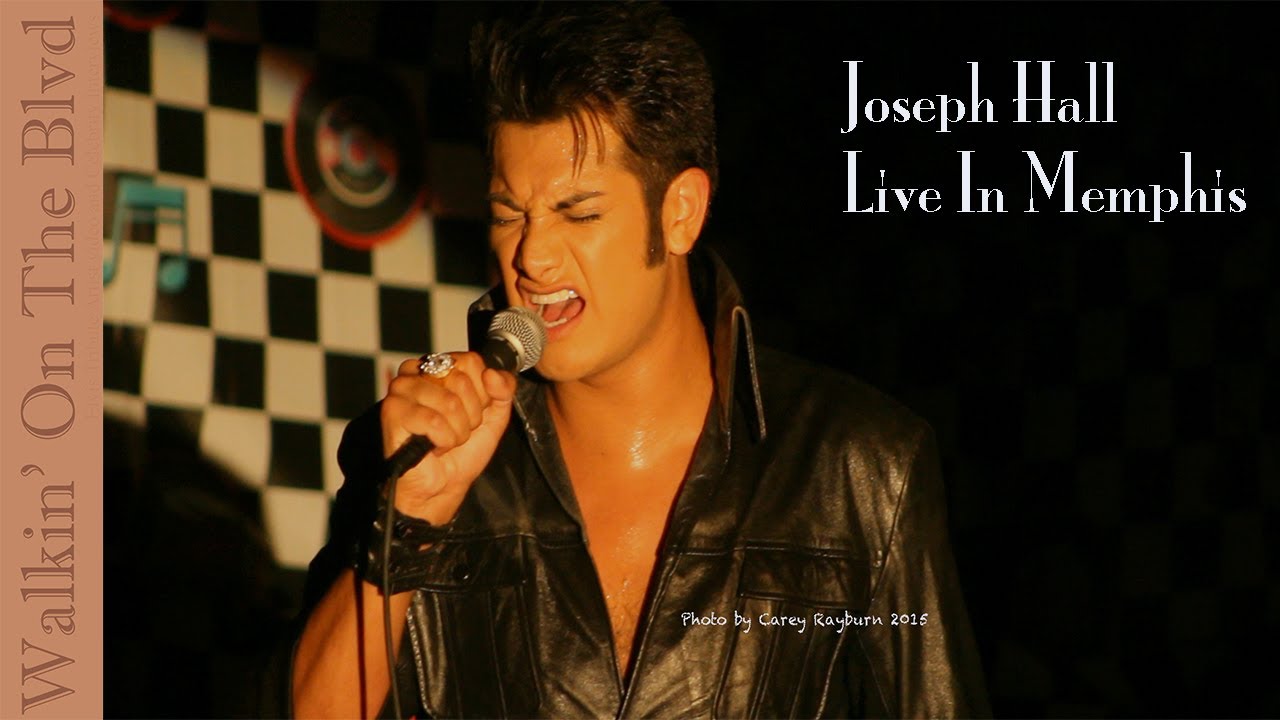 Joseph Hall Elvis sings 'Viva Las Vegas' Elvis Week 2015 - YouTube