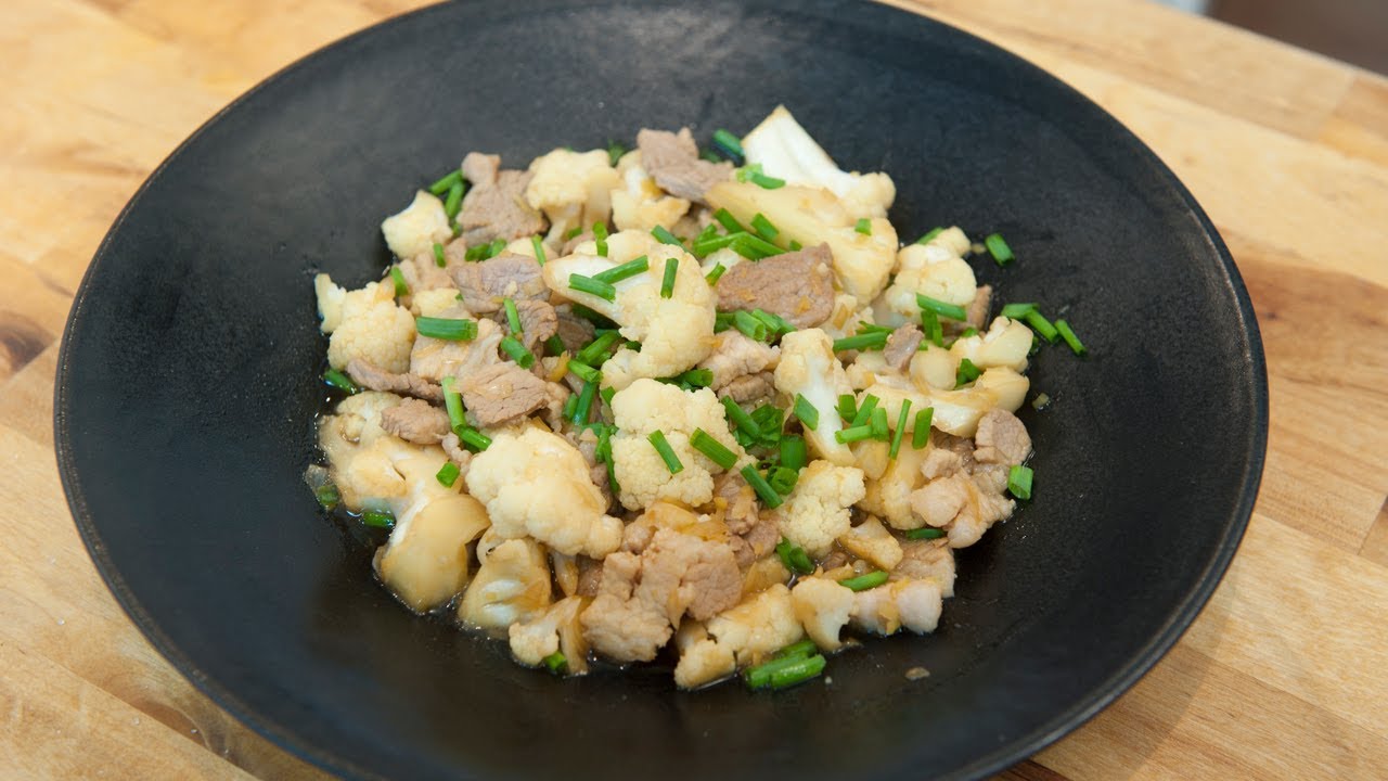 Chou fleur sauté - YouTube