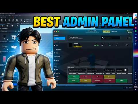 How to make the best Admin panel in roblox... (big news 2:00)