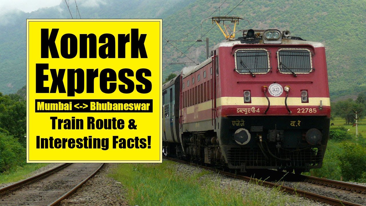Konark Express: Mumbai 🔁 Bhubaneswar | RailMitra - Train Travel App 🚂 ...