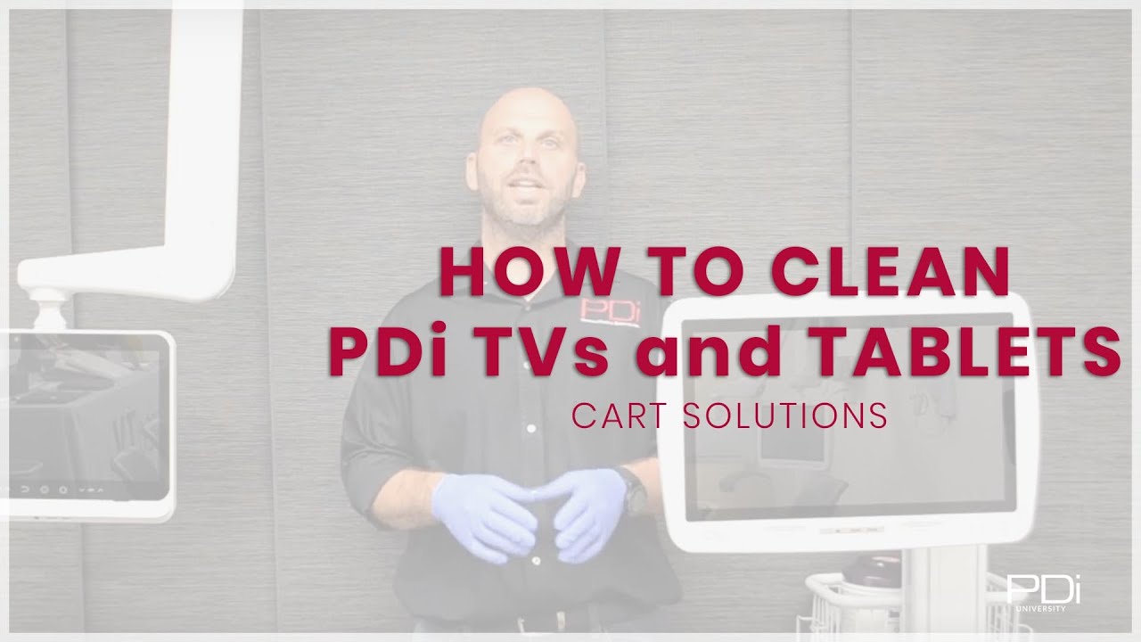 How to Clean PDi Televisions and Tablets - YouTube