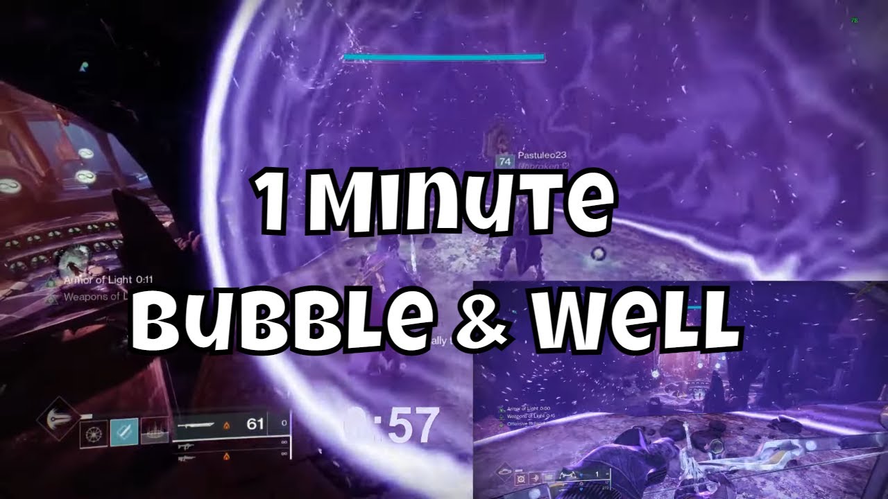 1 Minute Bubble & Well Glitch + Double Duration Buffs - Debuffs - Rifts ...