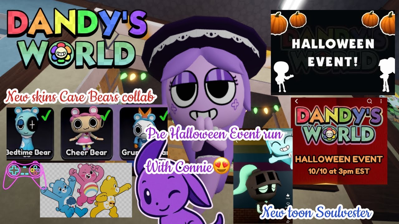 Dandy's World - Pre Halloween Event run with Connie😍 and a few updates ...