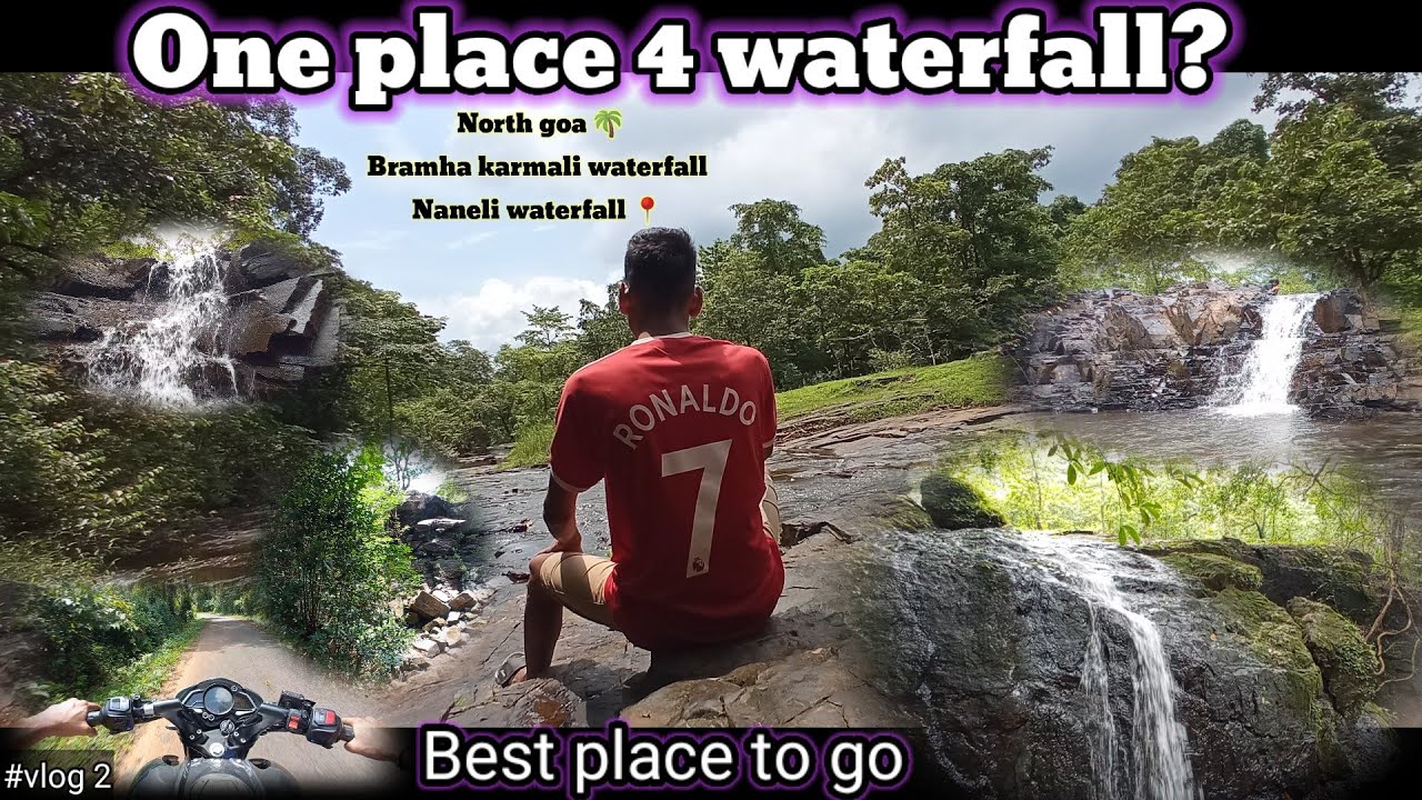 Bramah karmali waterfall📍|| Naneli waterfall || North Goa🌴||one place4 ...