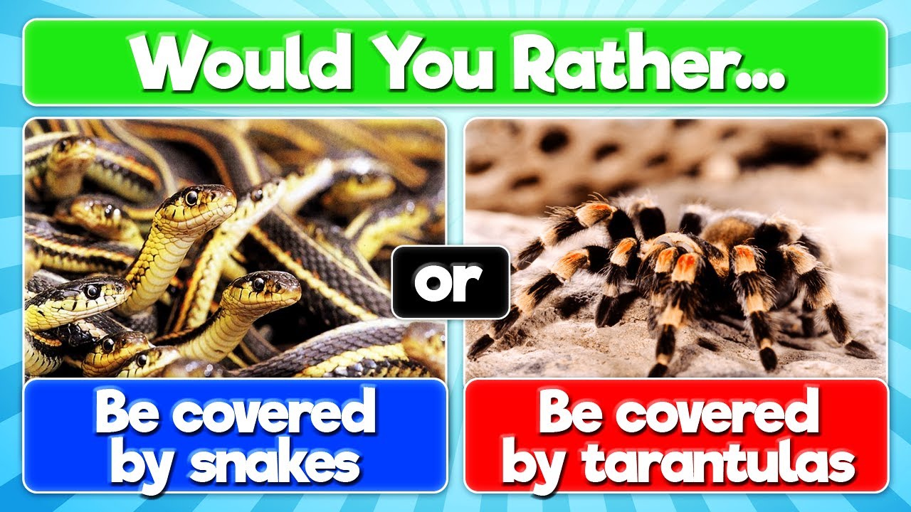 Would You Rather Scary Choices 😱 - YouTube