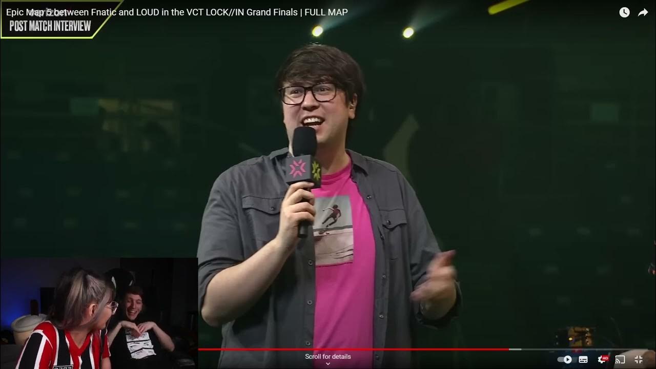 FNC Boaster completely FORGETS his gf during VCT interviews - YouTube