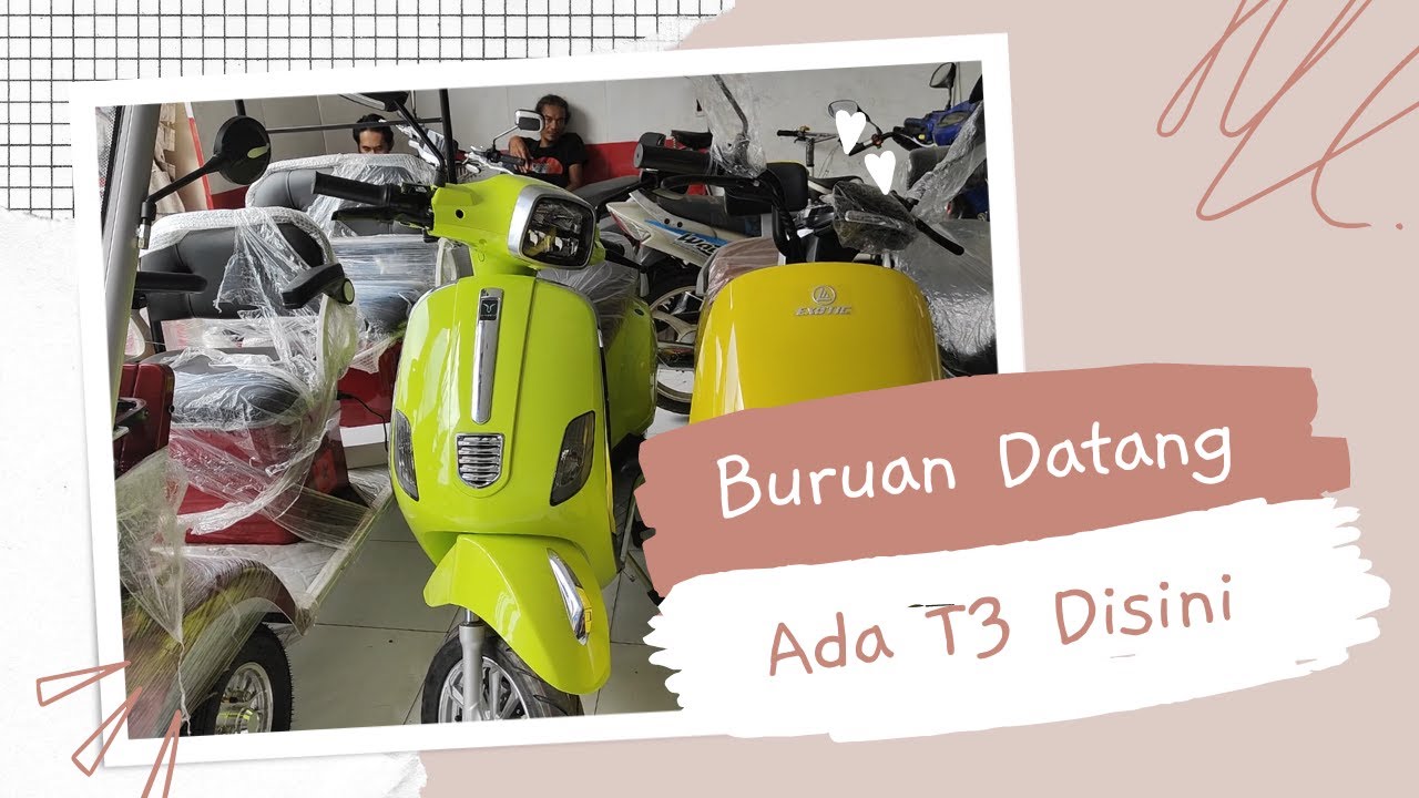 Ada Uwinfly T3 Disini. Alternatif BBM NaikTempat Beli Motor Listrik Di ...