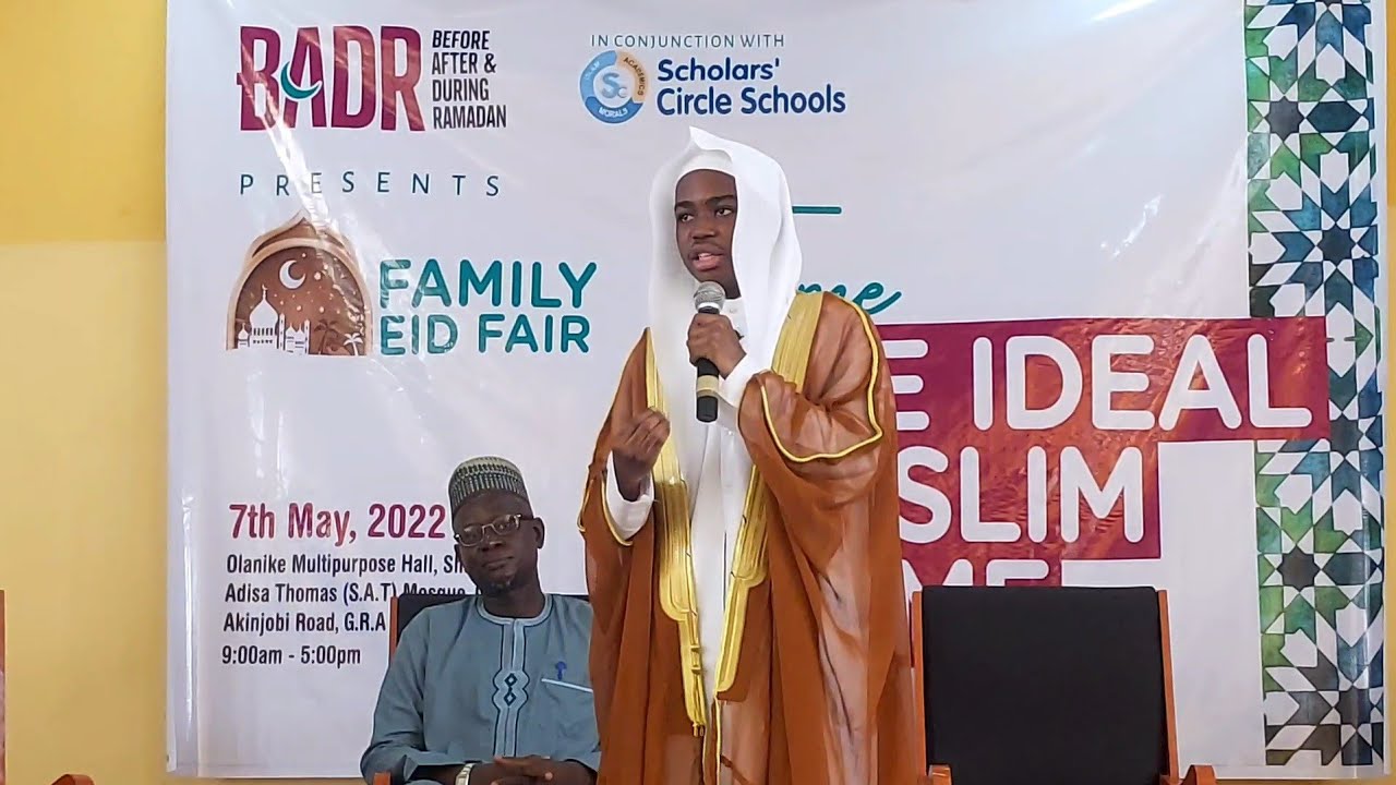 NEW | BADR - The Ideal Muslim Home - Keynote Speech - Mufti Yaks - YouTube