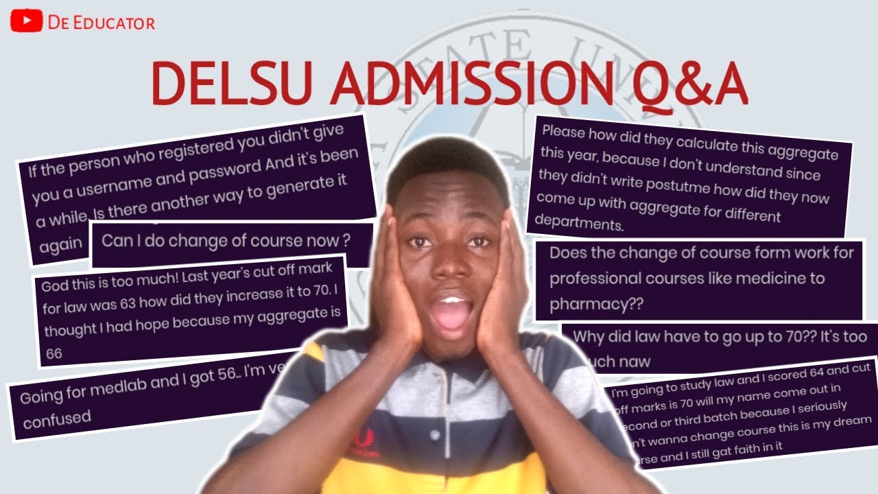 🎓 DELSU Admission Process 2025 – All Your Questions Answered (Q&A Guide ...