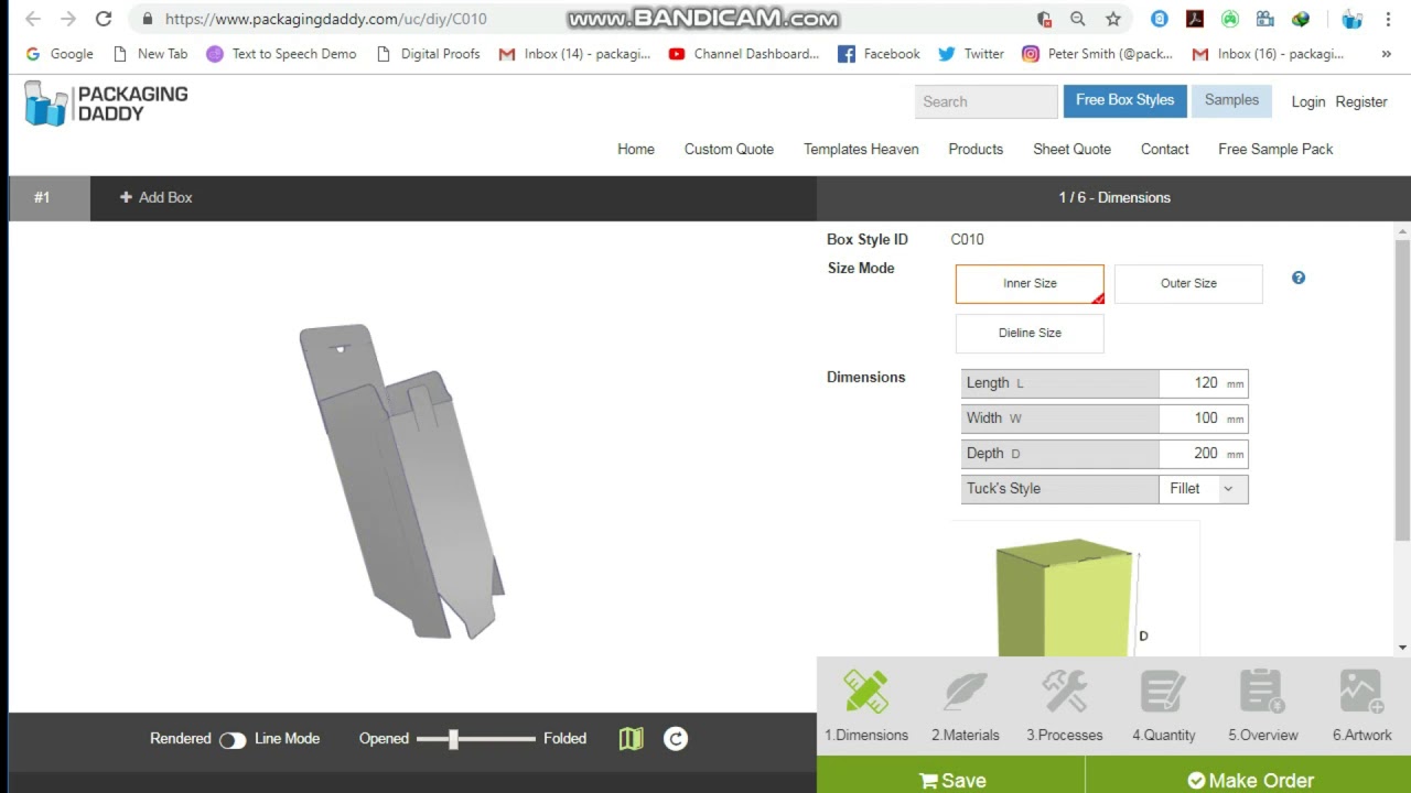 Custom Packaging Boxes with Lock Box Style No : C010 | packagingdaddy ...