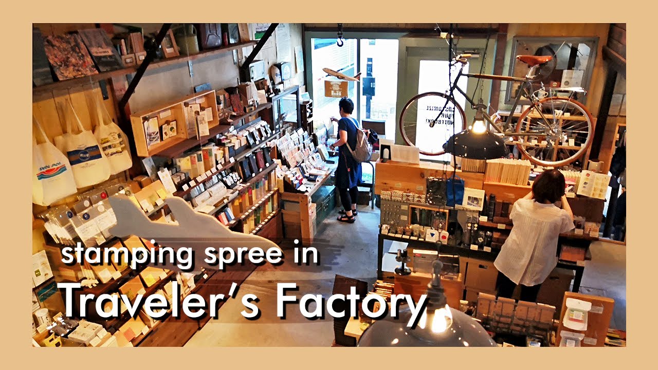 Traveler's Factory Tokyo - Visiting all 3 branches - Stationery Store ...