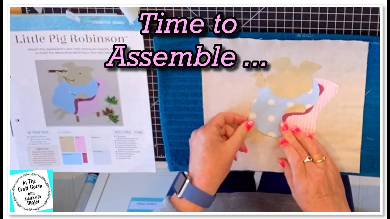 Episode 104: Peter Rabbit Patchwork Quilt- Making the Little Pig ...