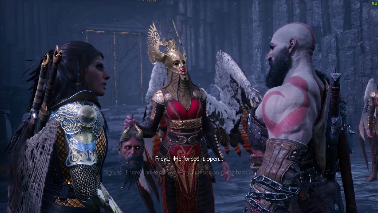 Kratos forced it Open Valhalla Gate Every One Shocked - YouTube