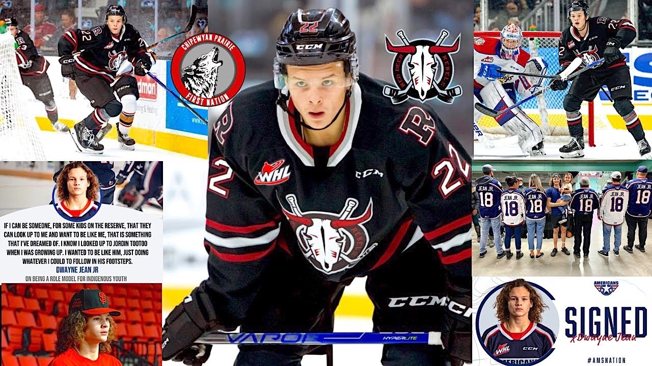 Dwayne Jean Jr.: Dene - WHL Indigenous Hockey Player - Chipewyan ...