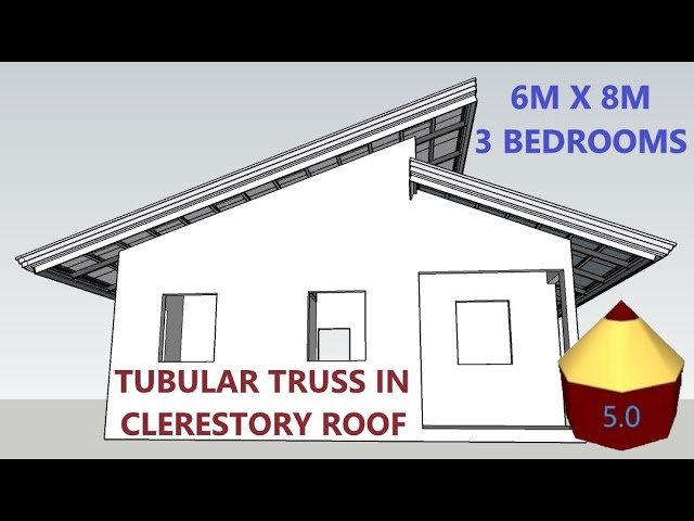 Clerestory Roof Truss Design Supporting Act: Exposed Wood Trusses In