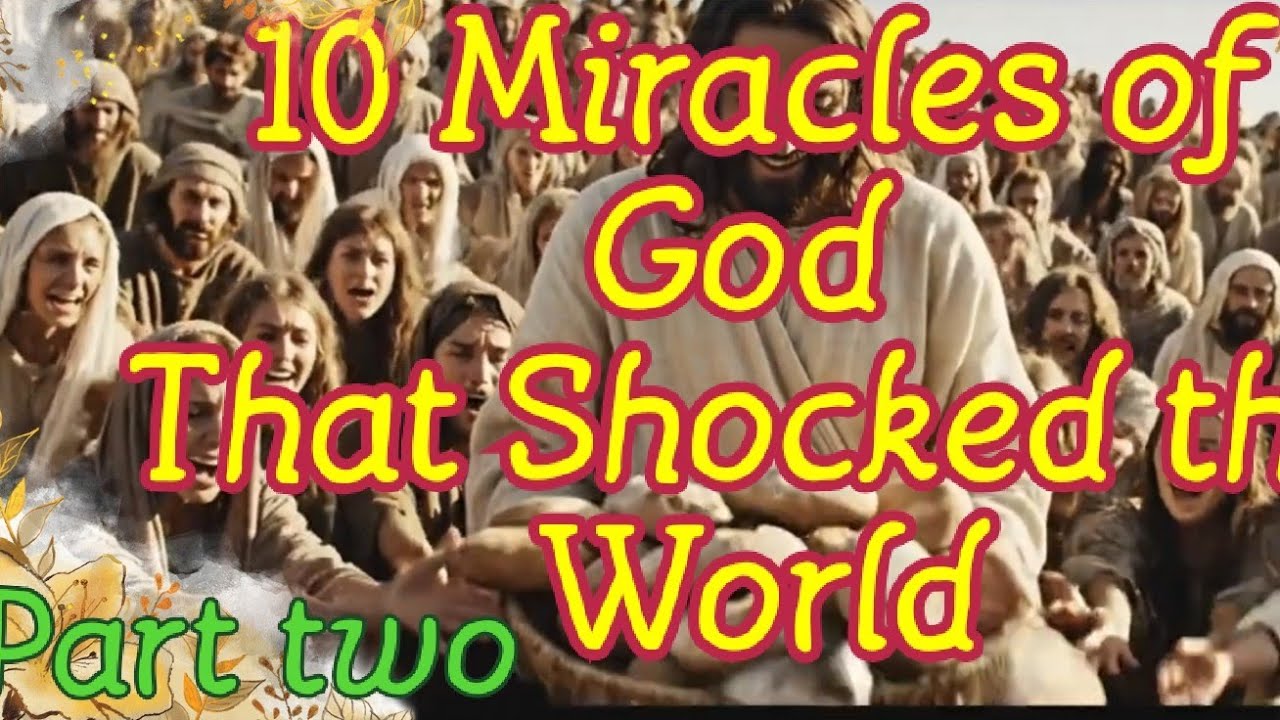 10 Miracles of God That Shocked the World 🔥#bible #hopeofheaven # ...