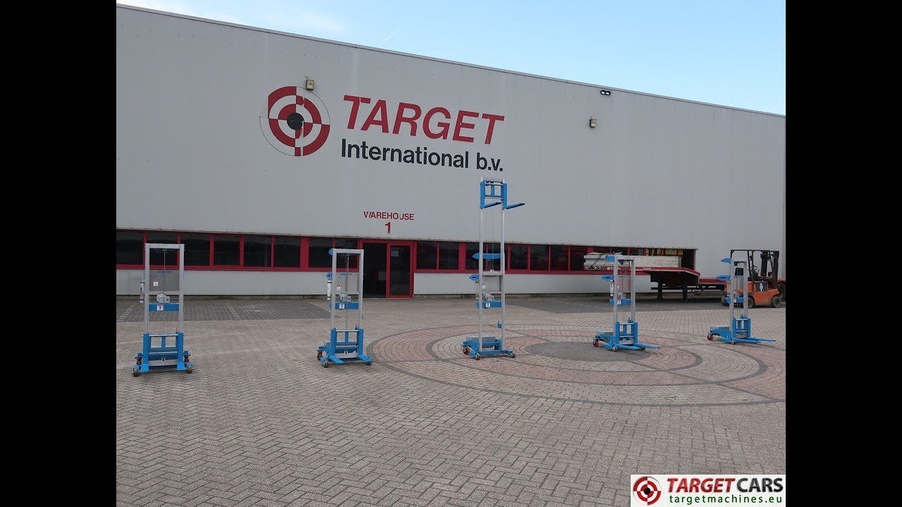 GENIE GL-8 MATERIAL GL8 LIFT 306CM 181KG 2018 NEW/UNUSED - YouTube