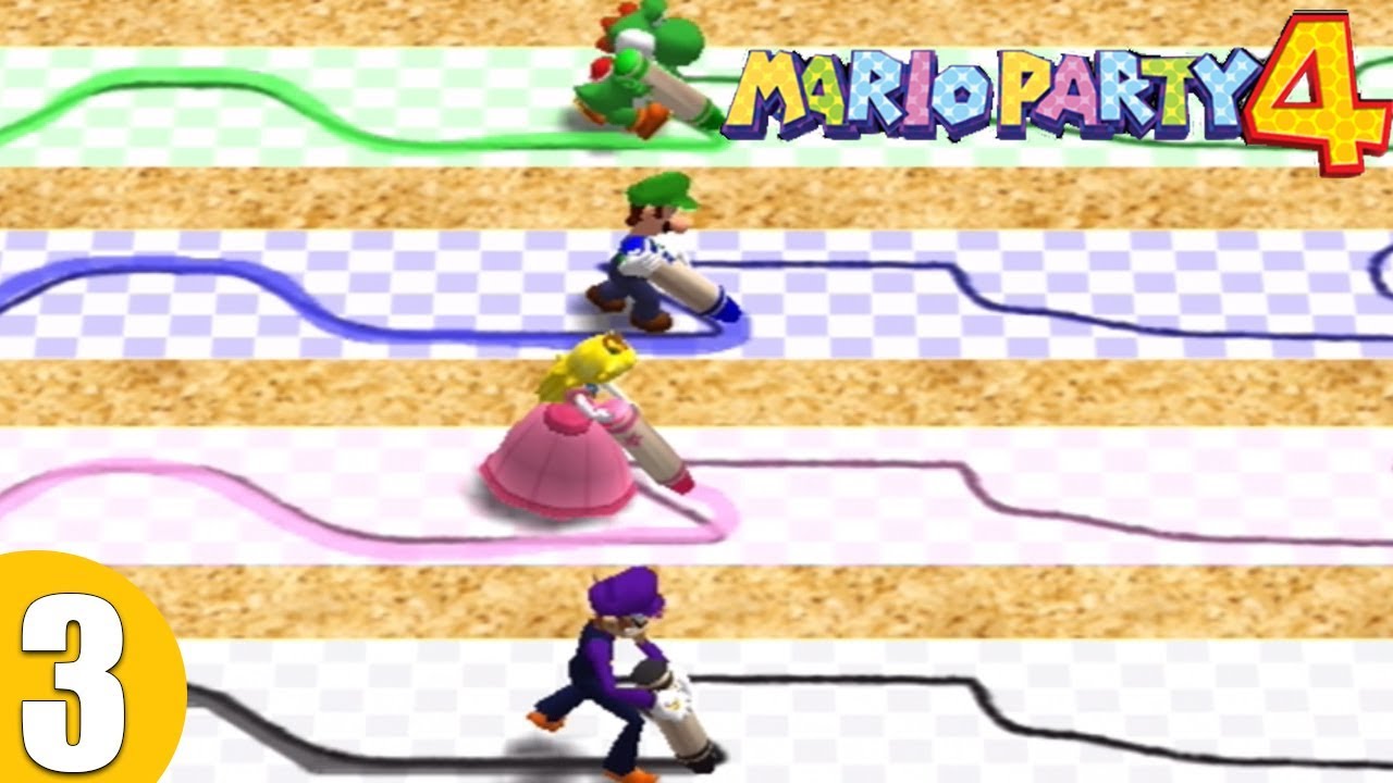 Mario Party 4 - Toad's Midway Madness - PART 3 - YouTube