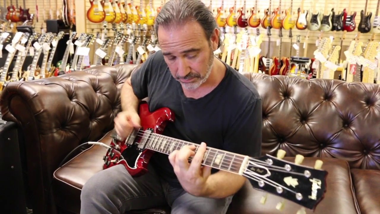 Jason Sinay East Coast Tour - 1963 Gibson Les Paul SG at Norman's Rare ...