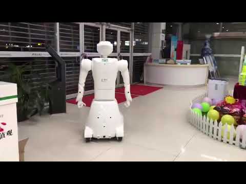 Sanbot Max - YouTube