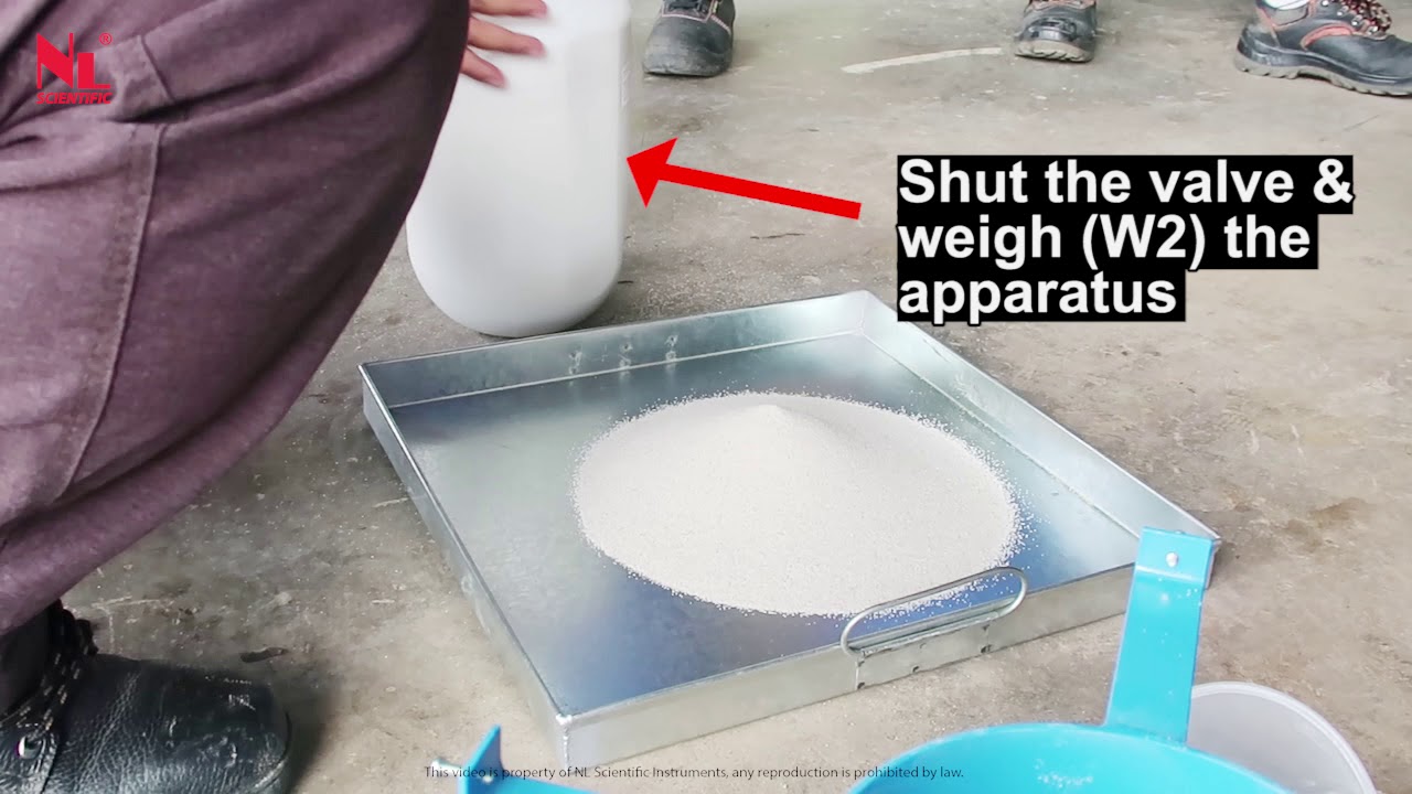 HOW TO OPERATE : Sand Density Apparatus - YouTube