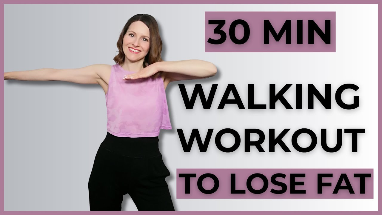 3500 STEPS IN 30 MINUTES - WALKING FAT BURN WORKOUT / Super Fun ...