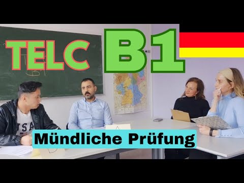 Telc B1 Deutsch/German  Mündliche Prüfung Komplett