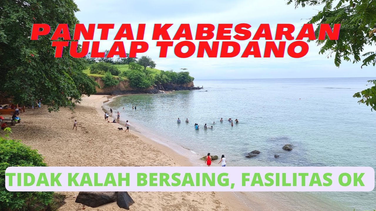 Pantai Kabesaran Tulap || Tidak kalah bagus dengan pantai Bali - YouTube