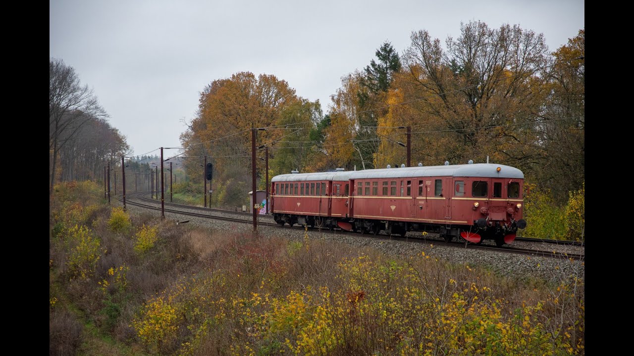 Nordsjællands Veterantog - NSB BM 86 28 til Nyborg - November 2022 ...