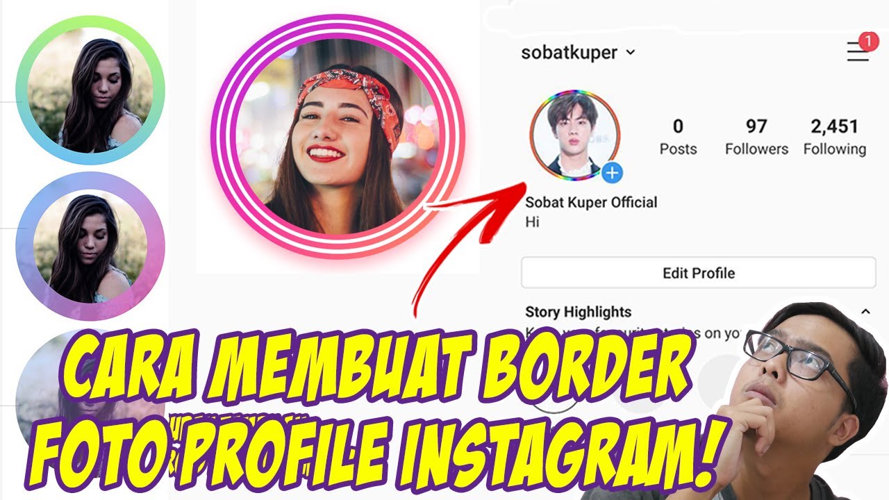 Cara Membuat Border Foto Instagram Terbaru dan Gampang! - YouTube