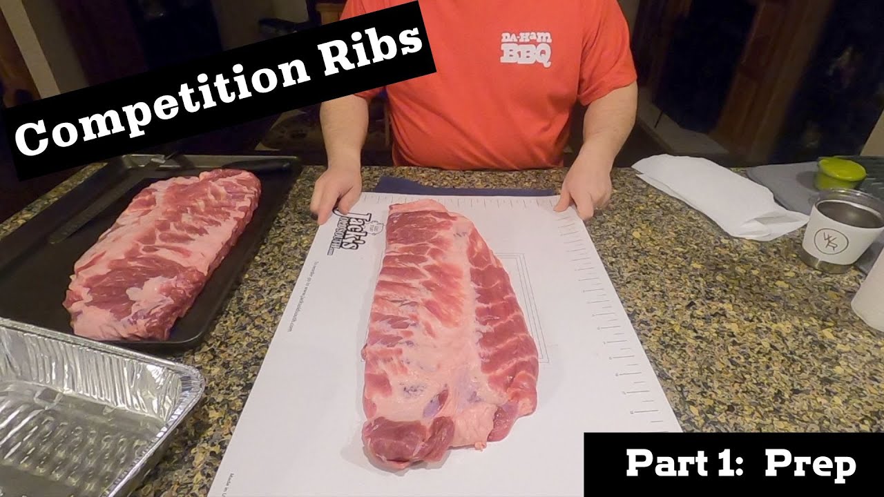 Competition Ribs Part 1: Prep - YouTube