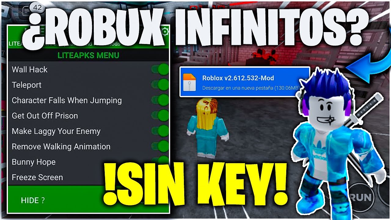 ️ !ROBLOX MOD MENÚ (El mejor de Todos) Fly, Jump, ¿Robux ilimitados ...