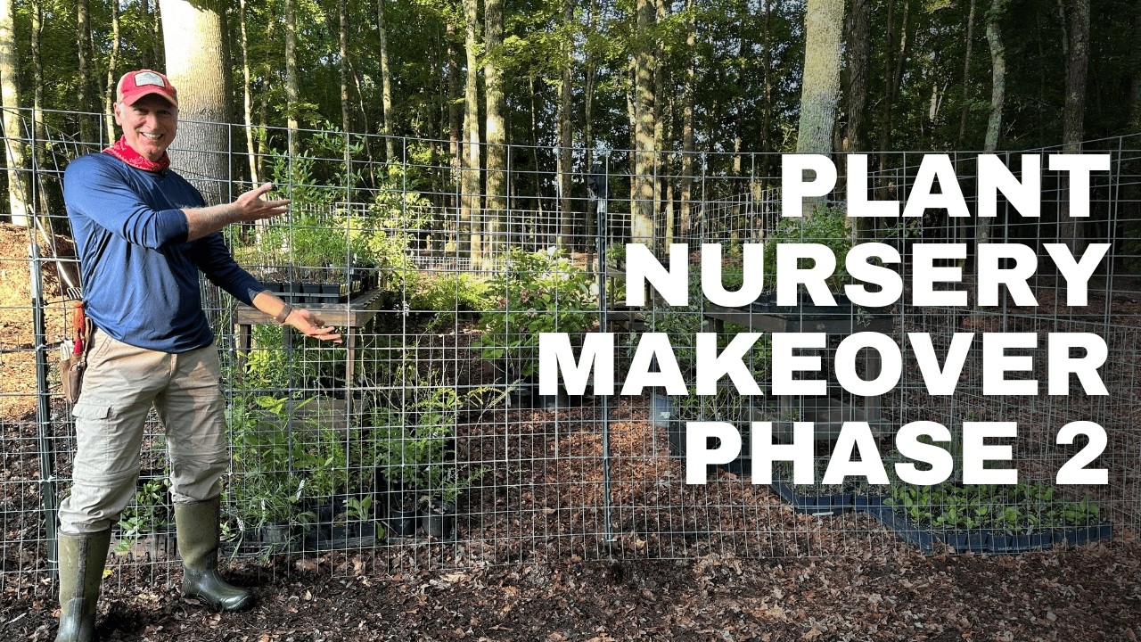 Plant Nursery Makeover Continues: Phase 2 | Building the Temporary ...