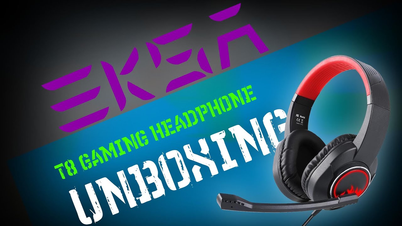 Unboxing and Review of the EKSA T8 Gaming Headset - YouTube