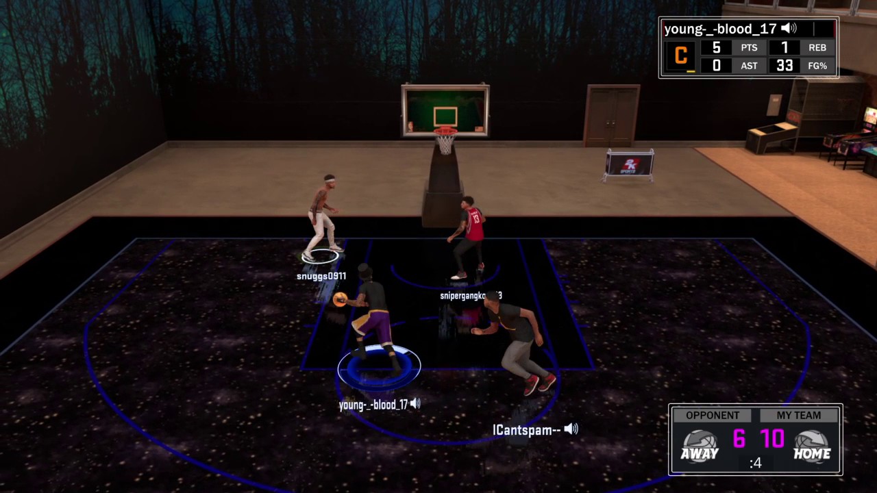 Spiderman contact dunk with a 6'2 playmaker NO CONTACT DUNKS (had him ...