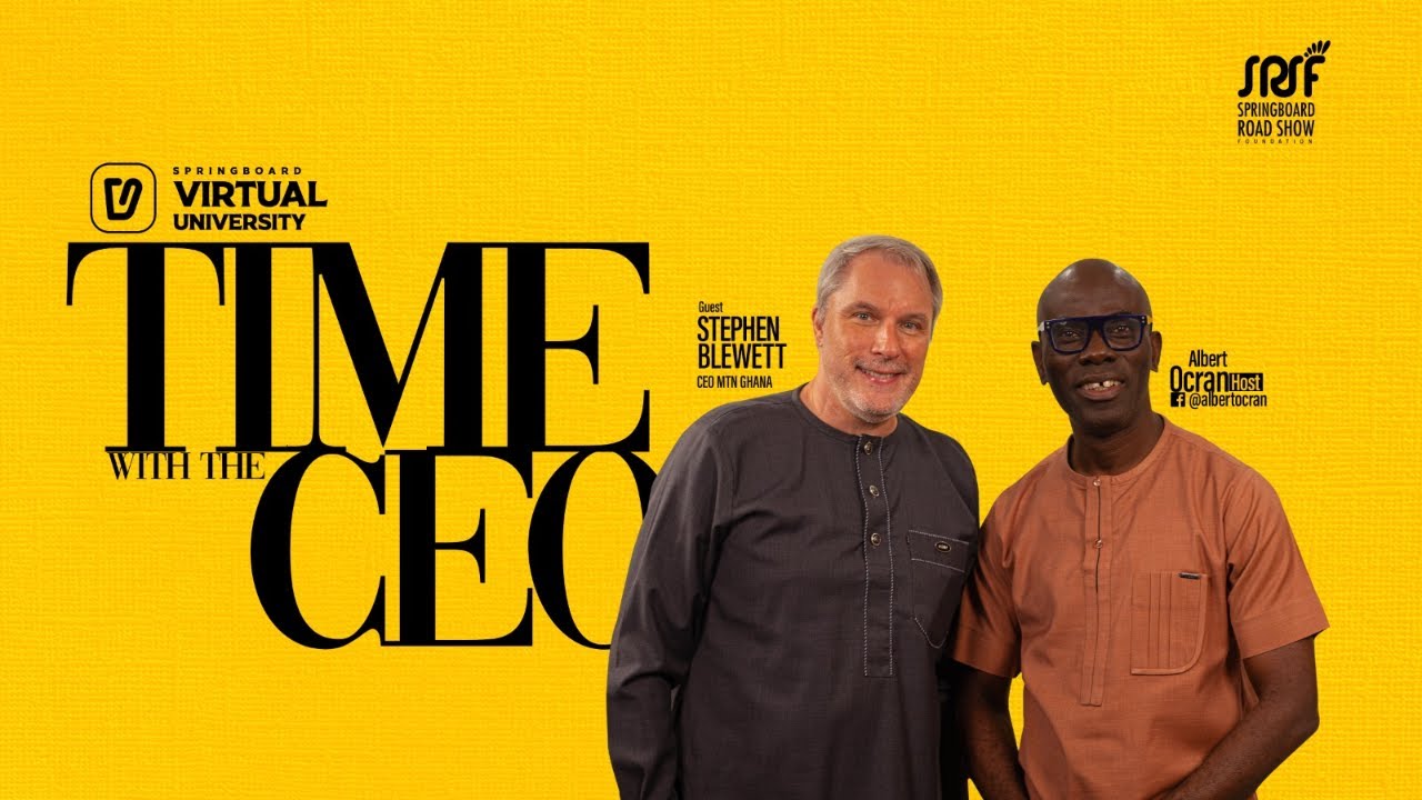 Time with the CEO with MTN CEO Stephen Blewett - YouTube